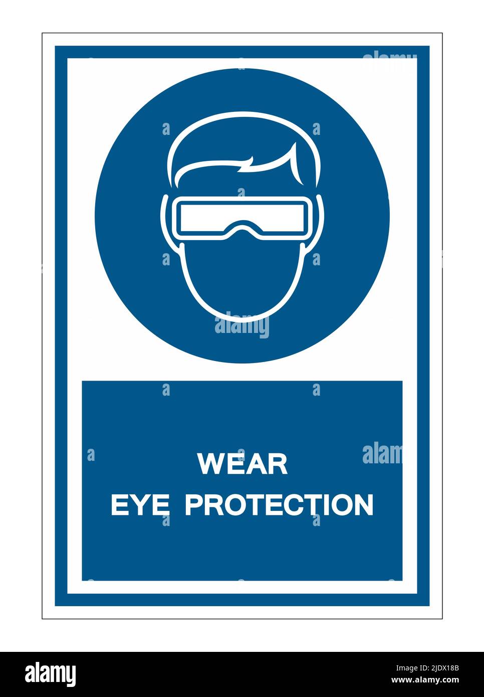 Symbol wear goggles Sign Isolate On White Background,Vector ...
