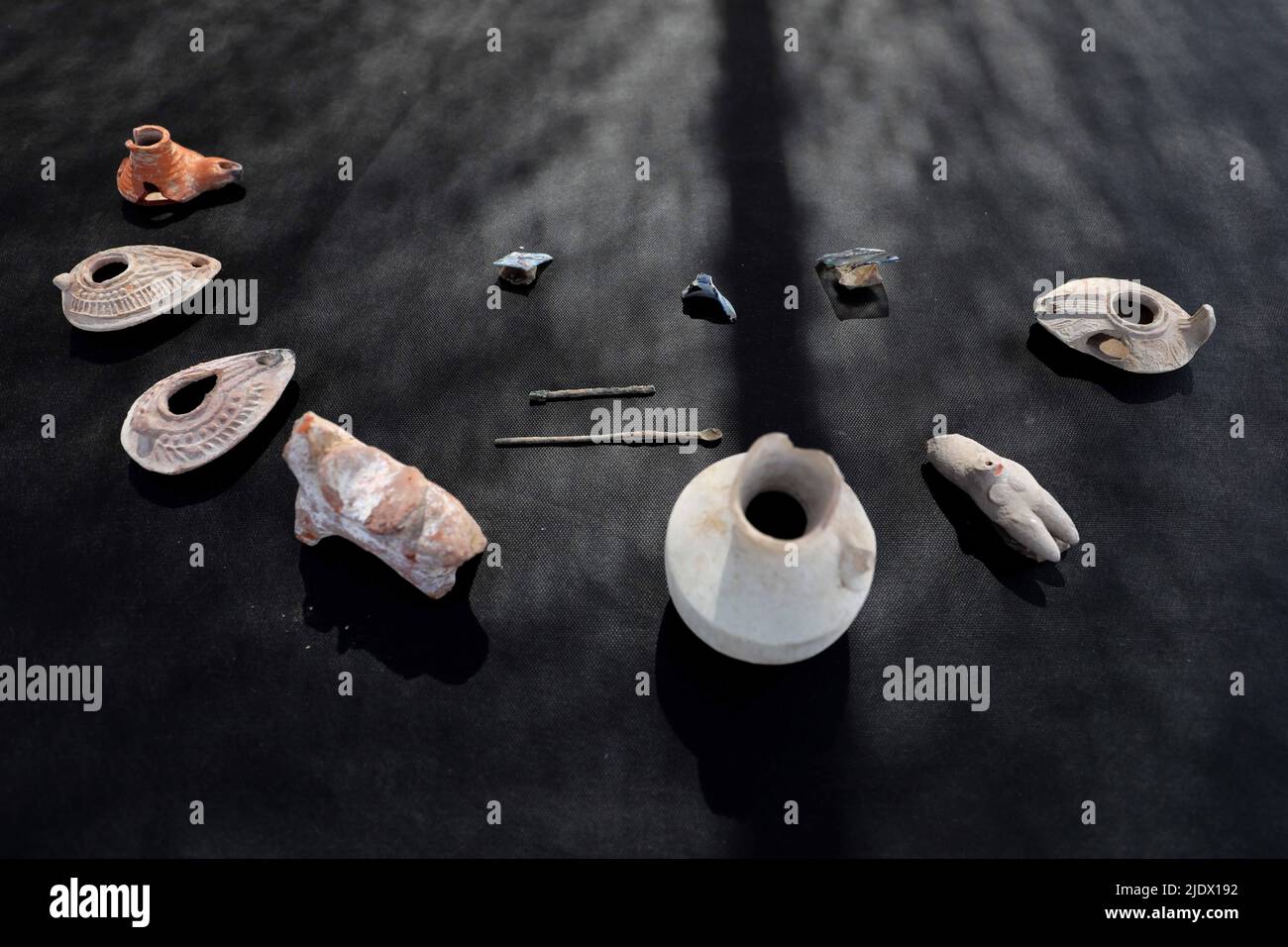 Rahat, Israel. 23rd June, 2022. Photo taken on June 23, 2022 shows ware ...