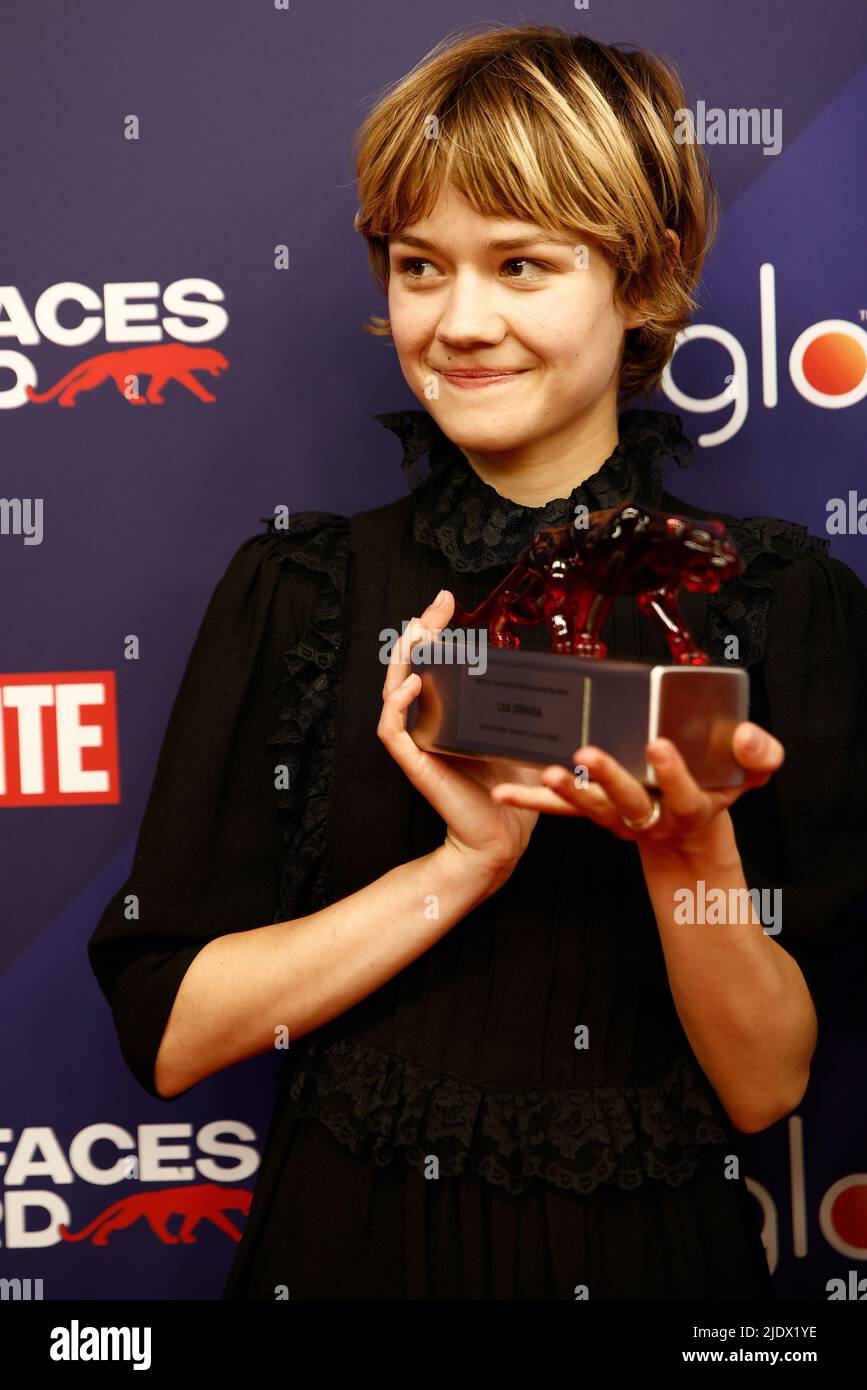 Berlin, Germany. 23rd June, 2022. Lea Drinda, winner of the New Faces ...