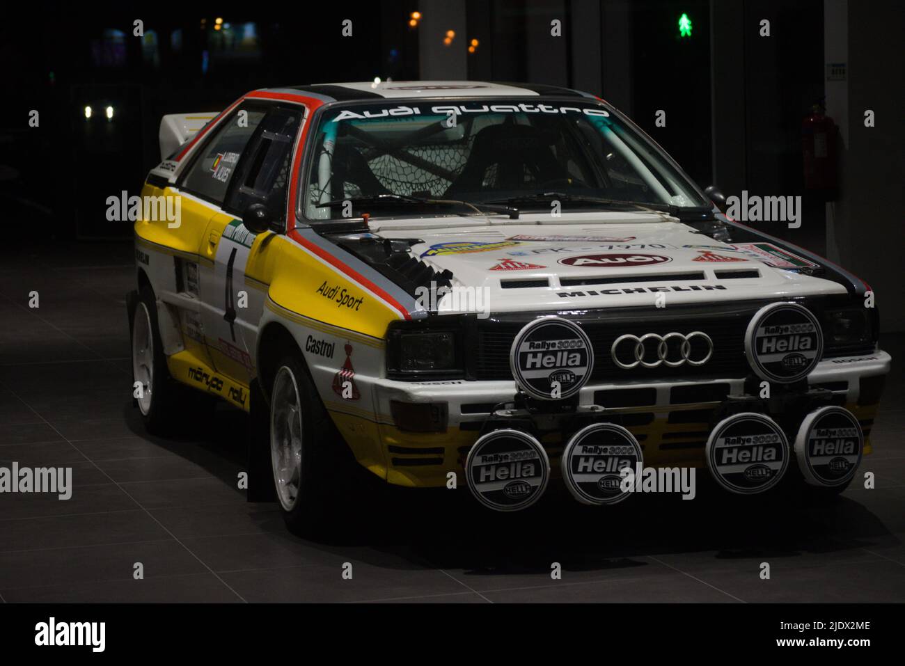 Audi Quattro Rally Car Portugal Stock Photo - Alamy