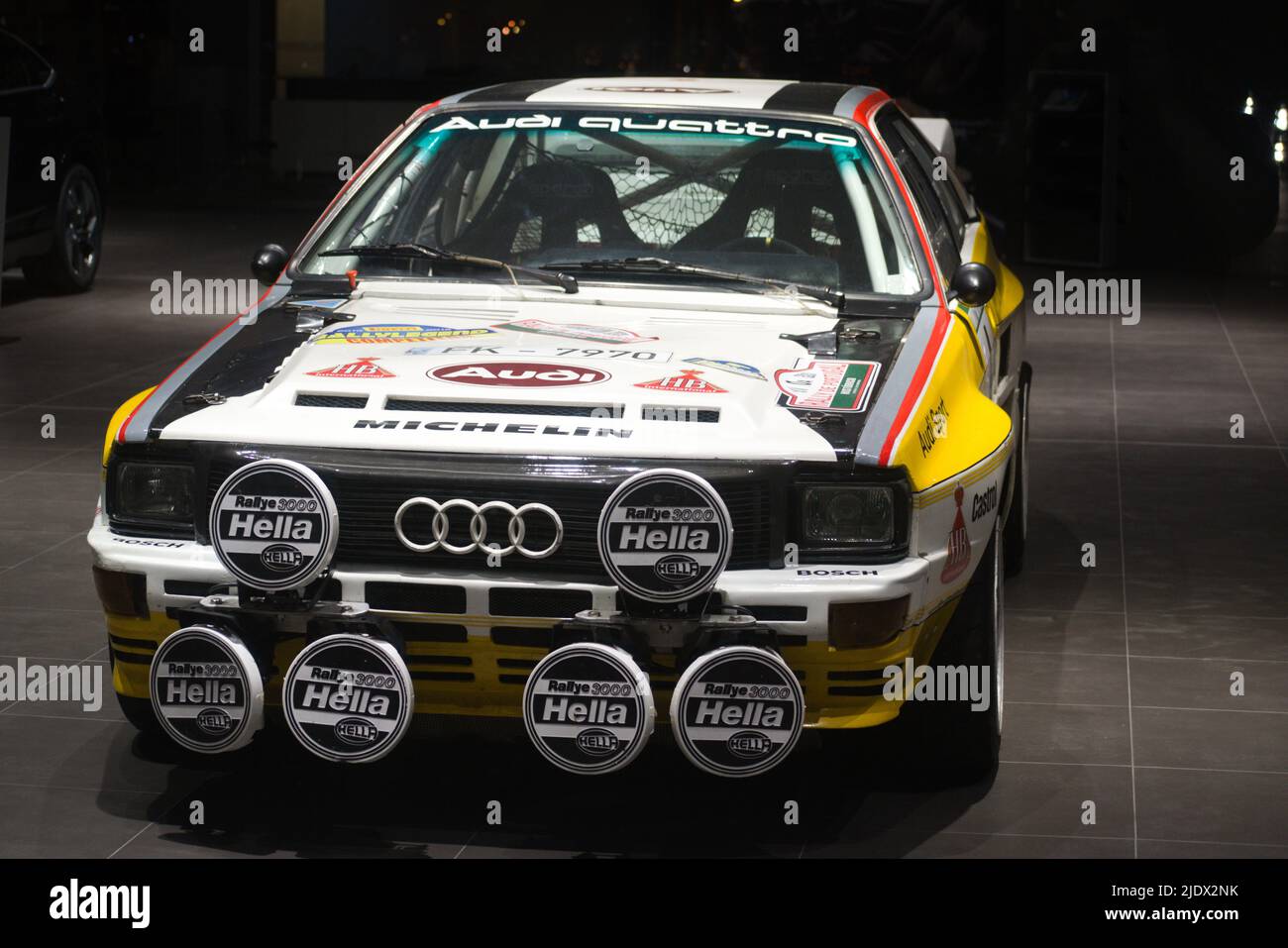 Audi Quattro Rally Car Portugal Stock Photo - Alamy