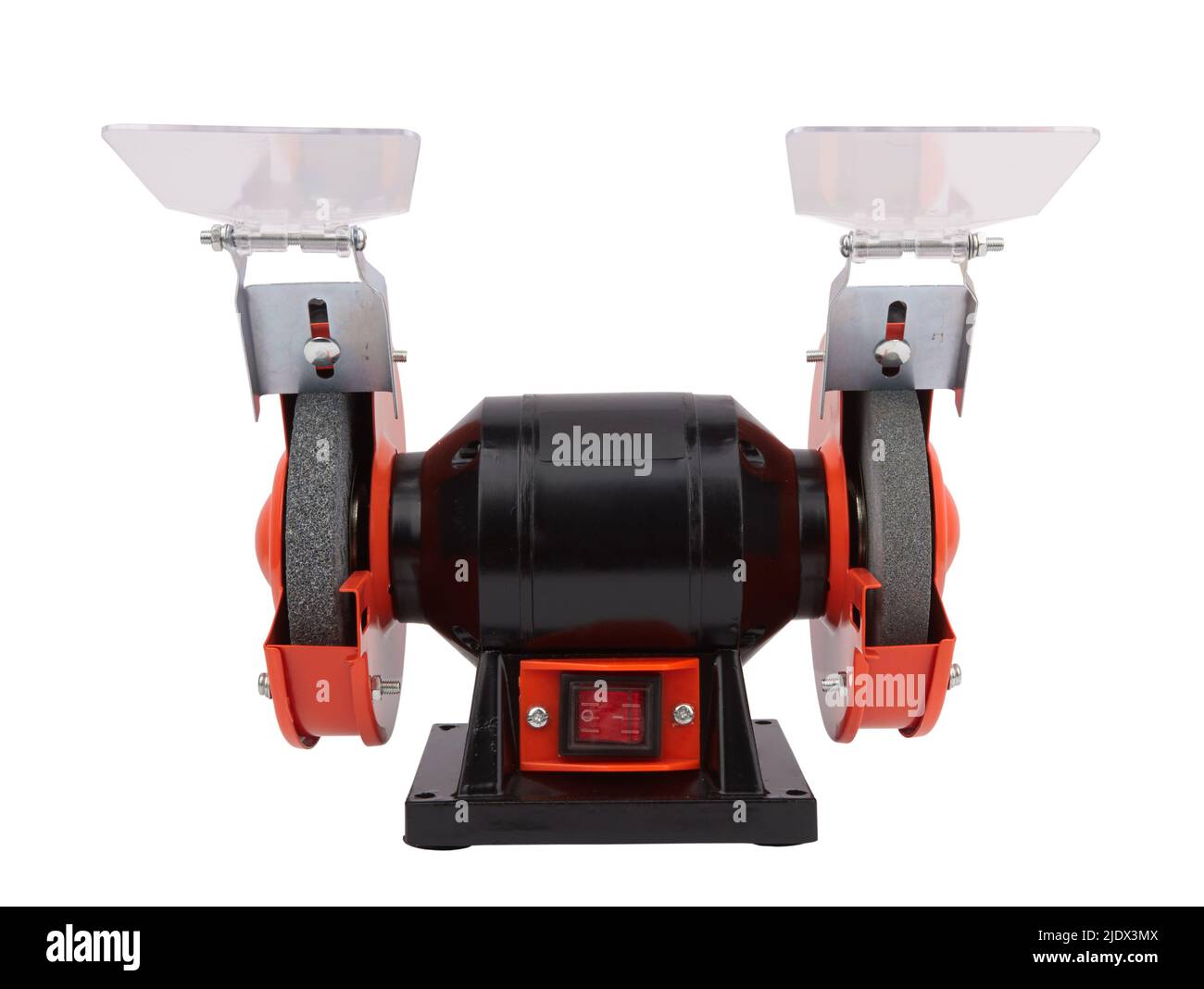 Electric grinding machine isolated on white background Stock Photo - Alamy