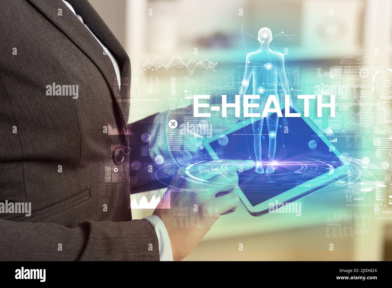 Electronic medical record, tech concept Stock Photo - Alamy