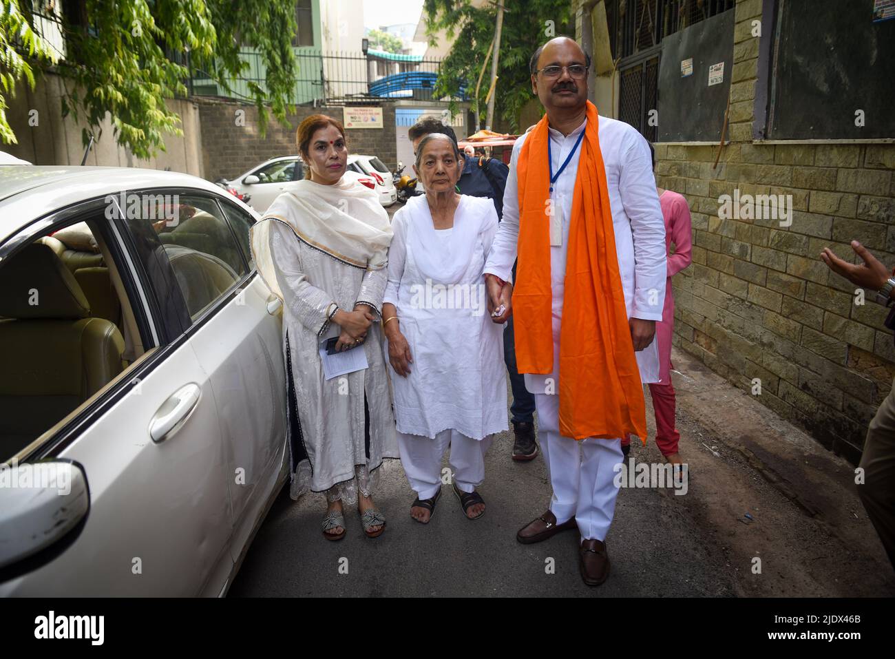 NEW DELHI, INDIA - JUNE 23: Bharatiya Janata Party (BJP)'s Rajinder ...
