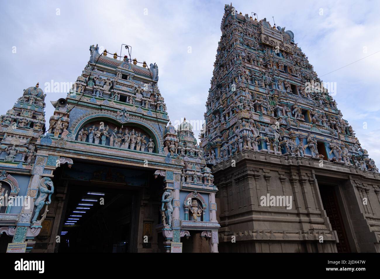 Kovilpatti, Tamilnadu India - May 16 2022: Shenbahavalli amman kovil or ...