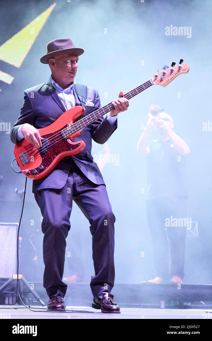 Madrid. Spain. 20220623, Suggs, Chas Smash, Lee Thompson, Mike Barson ...