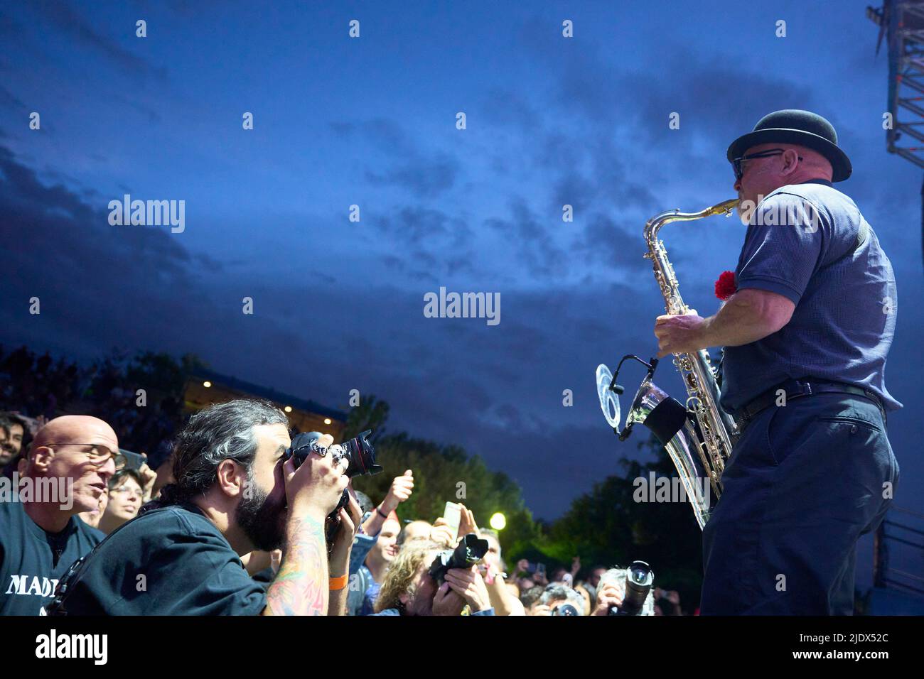 Madrid. Spain. 20220623, Suggs, Chas Smash, Lee Thompson, Mike Barson ...