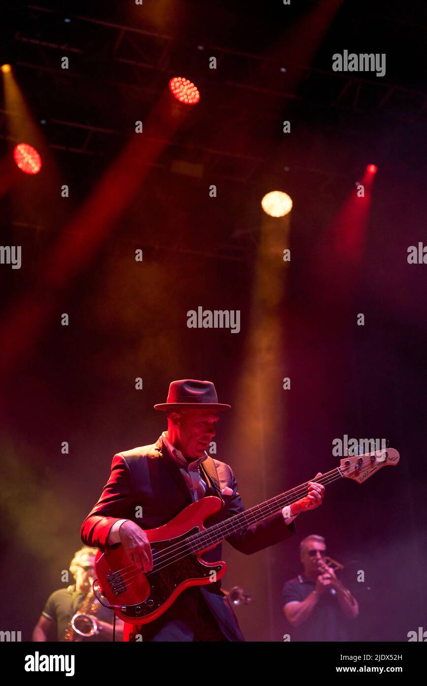 Madrid. Spain. 20220623, Suggs, Chas Smash, Lee Thompson, Mike Barson ...