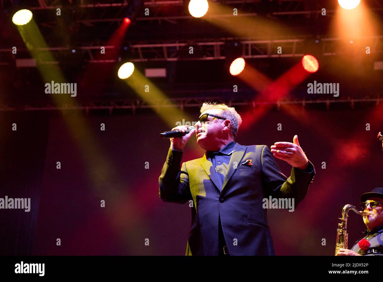 Madrid. Spain. 20220623, Suggs, Chas Smash, Lee Thompson, Mike Barson ...