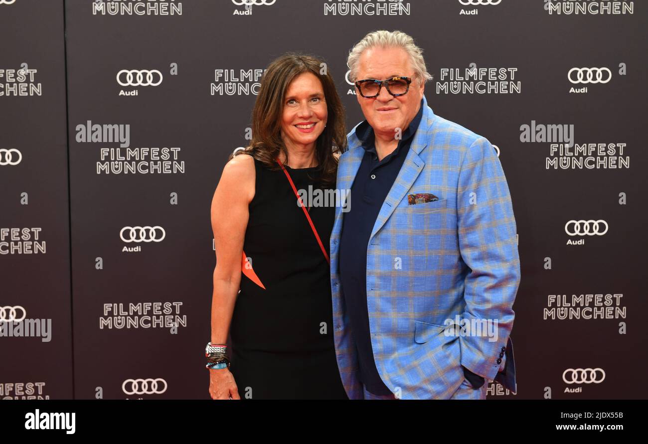 Munich, Germany. 23rd June, 2022. Actor Michael Brandner stands on the ...