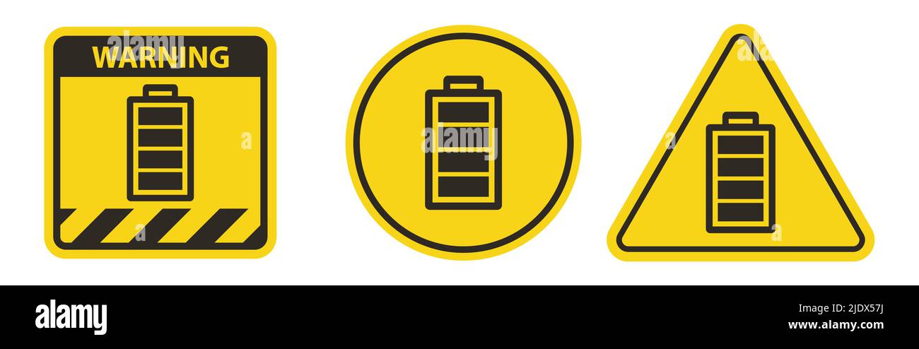 Battery Icon Sign Isolate on white Background,Vector Illustration Stock ...