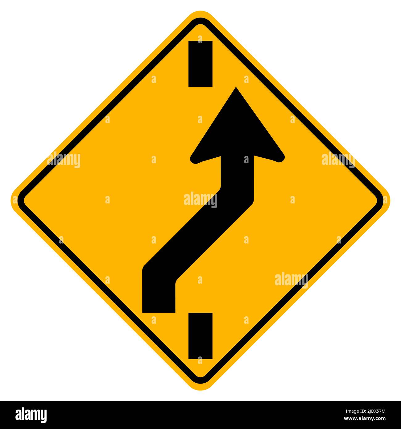 Traffic signs on asphalt white Stock Vector Images - Alamy
