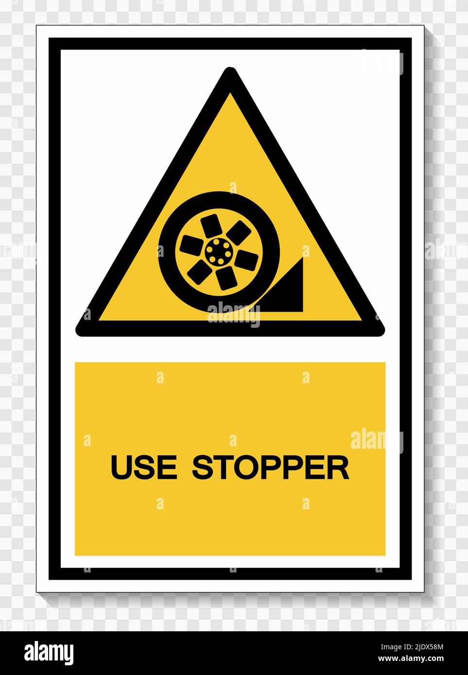 PPE Icon.Use Stopper Symbol Isolate On White Background,Vector ...