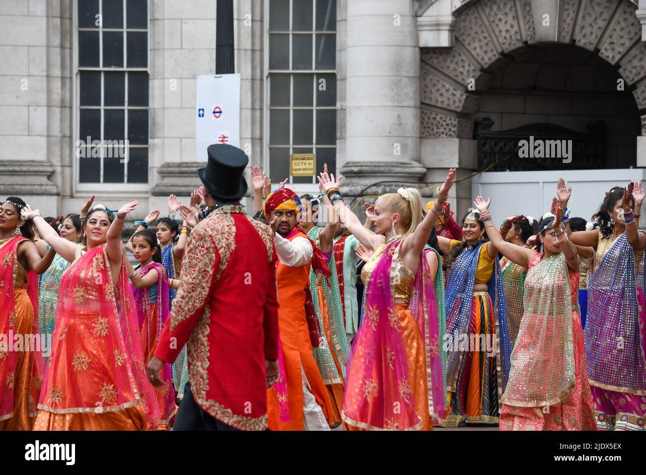 London, UK, 5th Jun 2022, Platinum Jubilee Pageant along the Mall ...