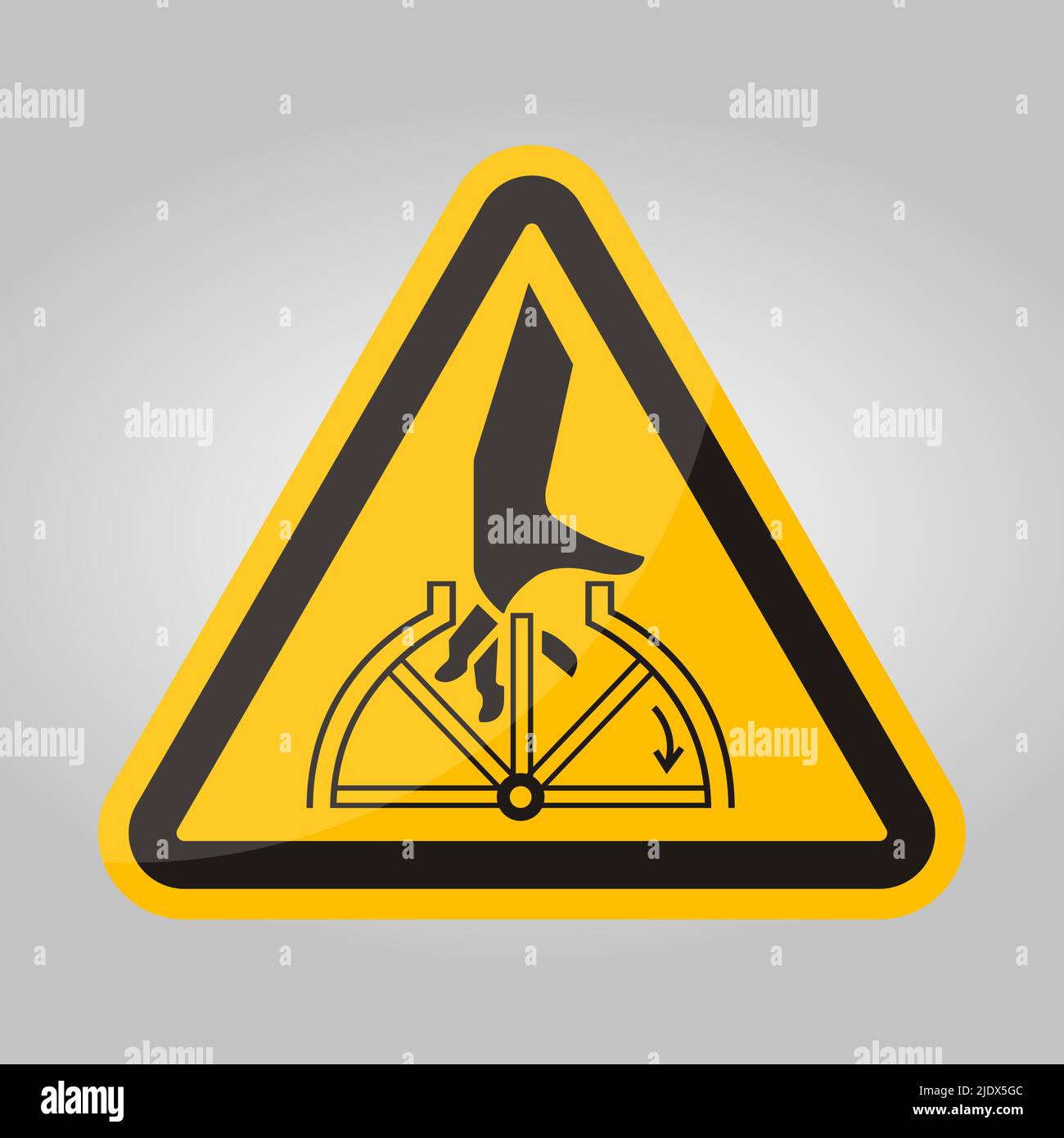 Hand Entanglement Rotating Symbol Sign Isolate On White Background ...