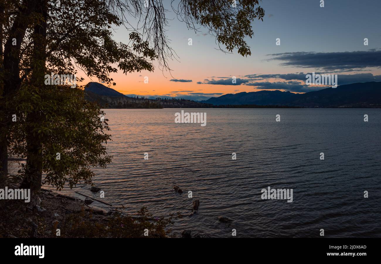 Summer nightfall on the beach hi-res stock photography and images - Alamy