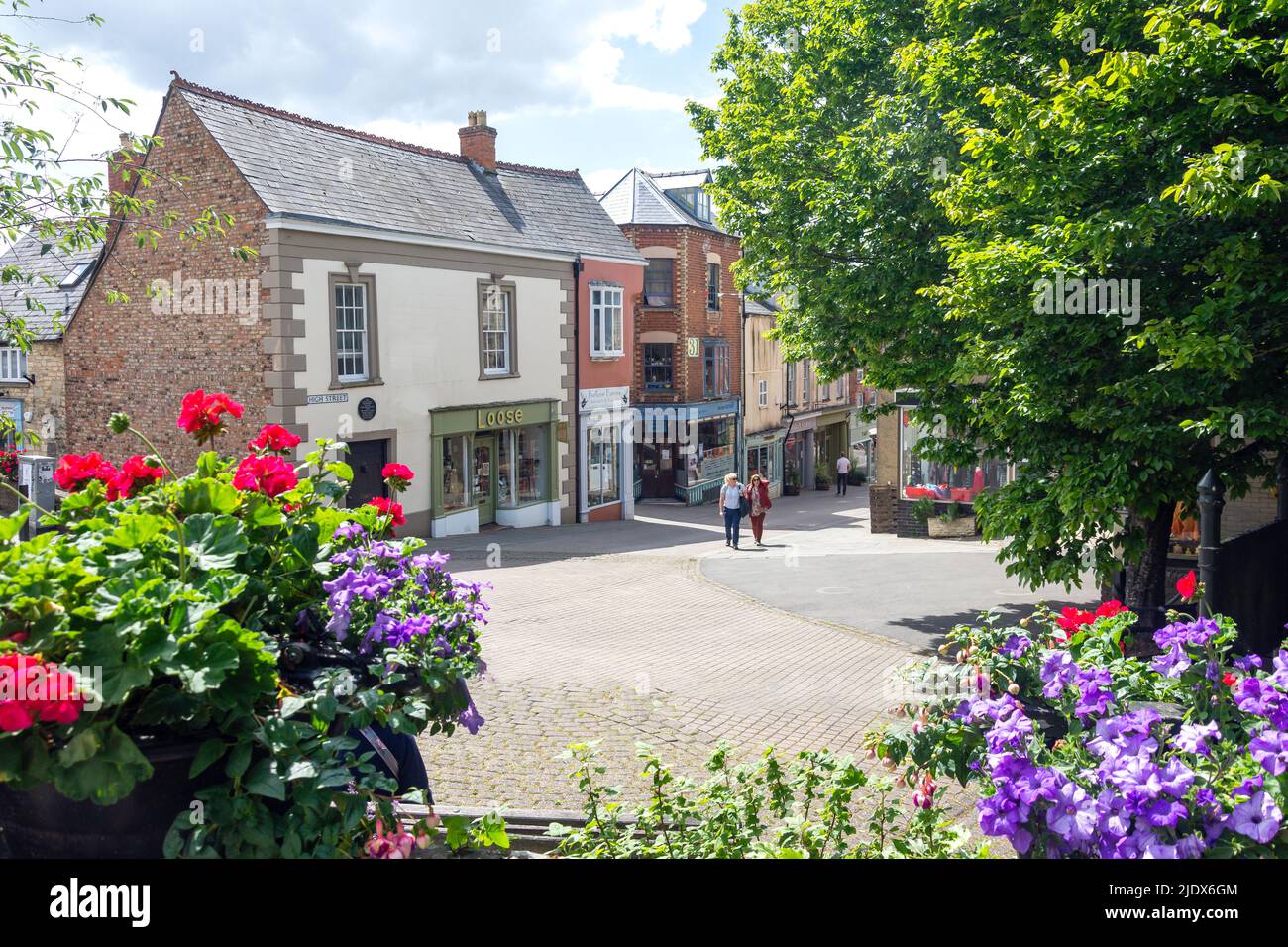 Upper High Street, Stroud, Gloucestershire, England, United Kingdom ...