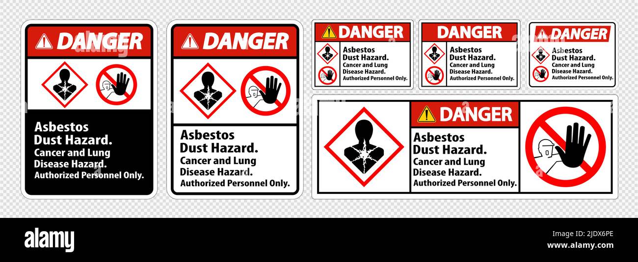 Danger Label Disease Hazard, Authorized Personnel Only Isolate on ...