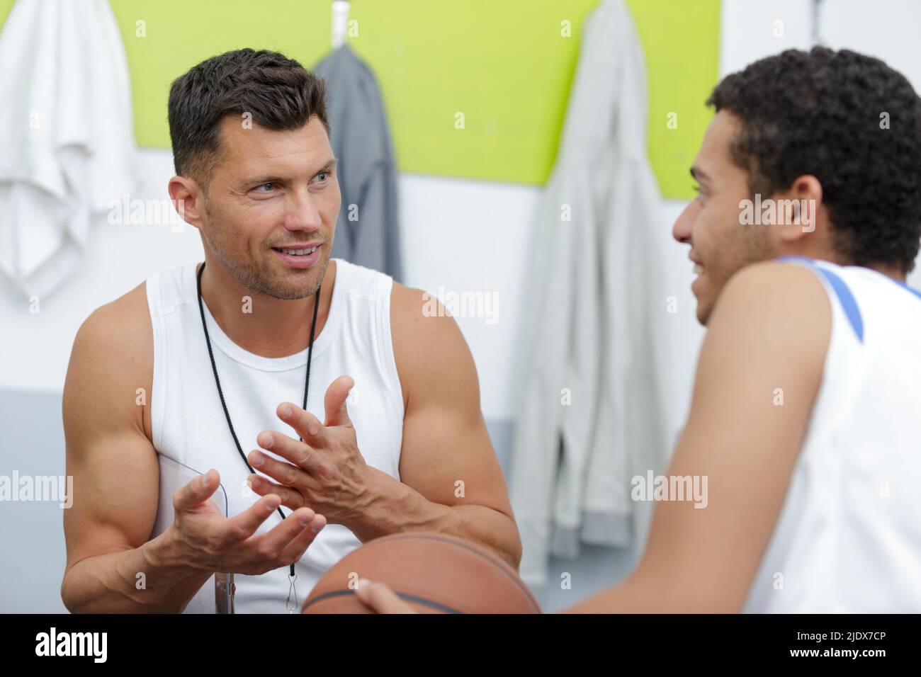 Football player locker room hi-res stock photography and images - Alamy