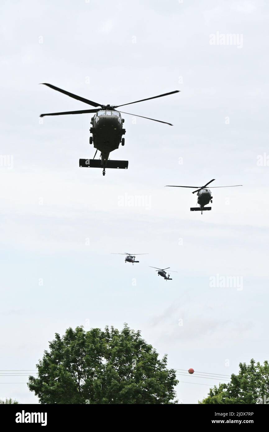 The U.S. ASA Fort Dix Headquarters hosted a VIP Lift on 15 June 2022 ...