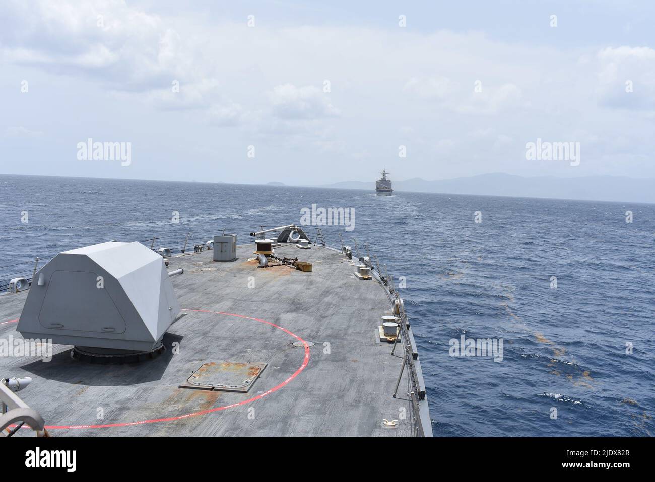 220616-N-N3764-2003 CARIBBEAN SEA (June 16, 2022) The Harpers Ferry ...