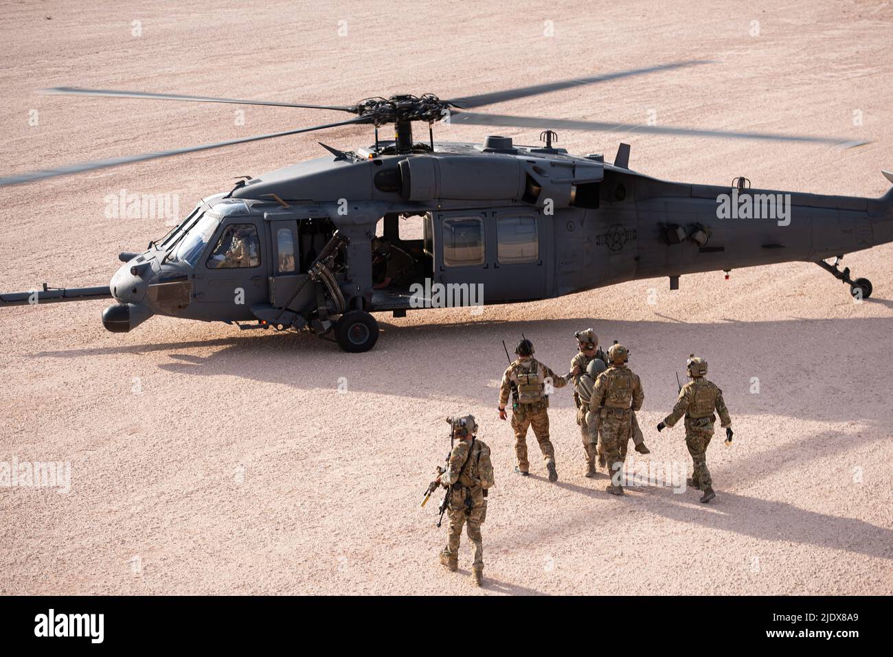 U.S Airmen of the 27th Special Operations Security Forces Deployed ...