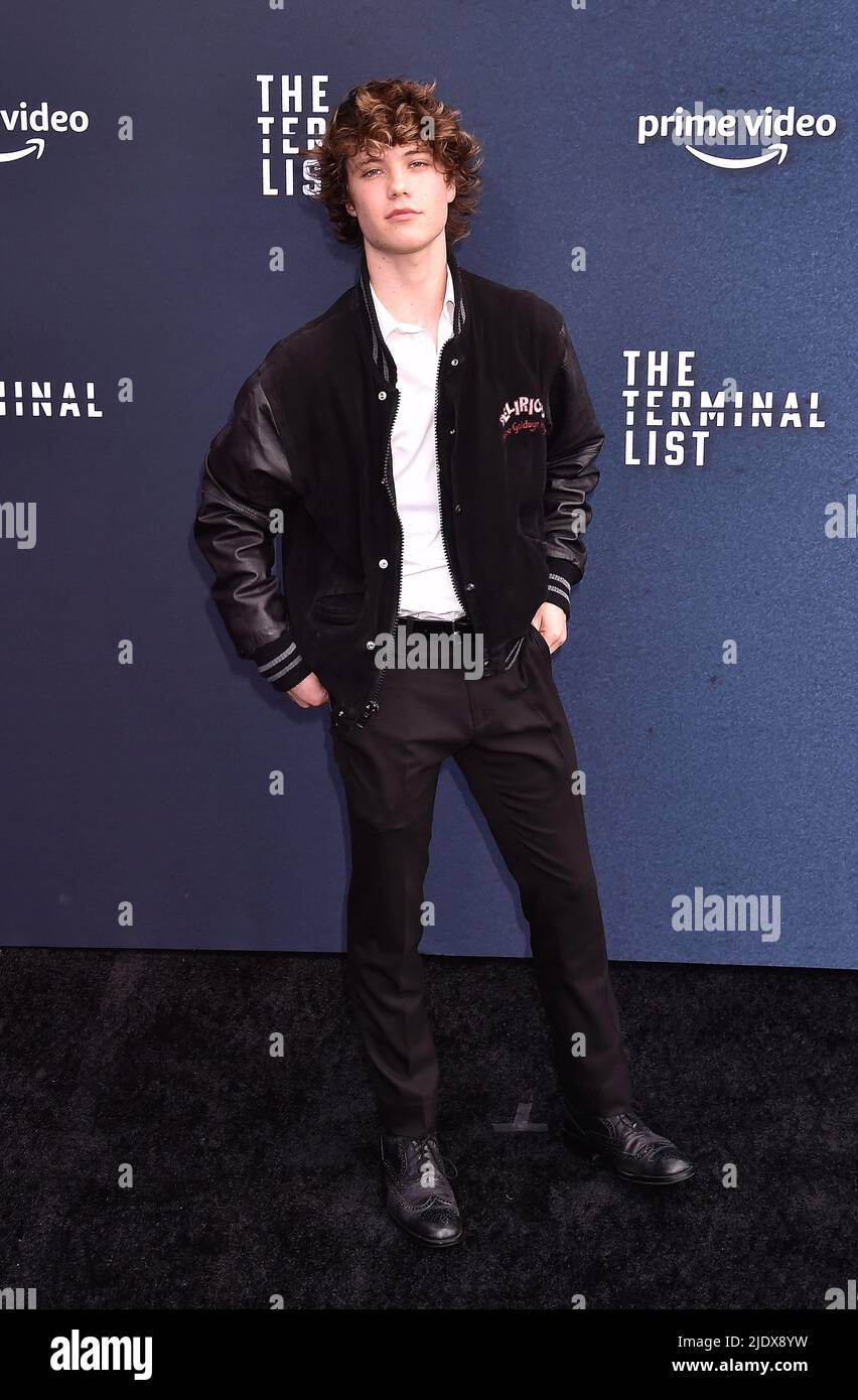 LOS ANGELES, CA - JUNE 22: Conor Sherry attends "The Terminal List" Los ...