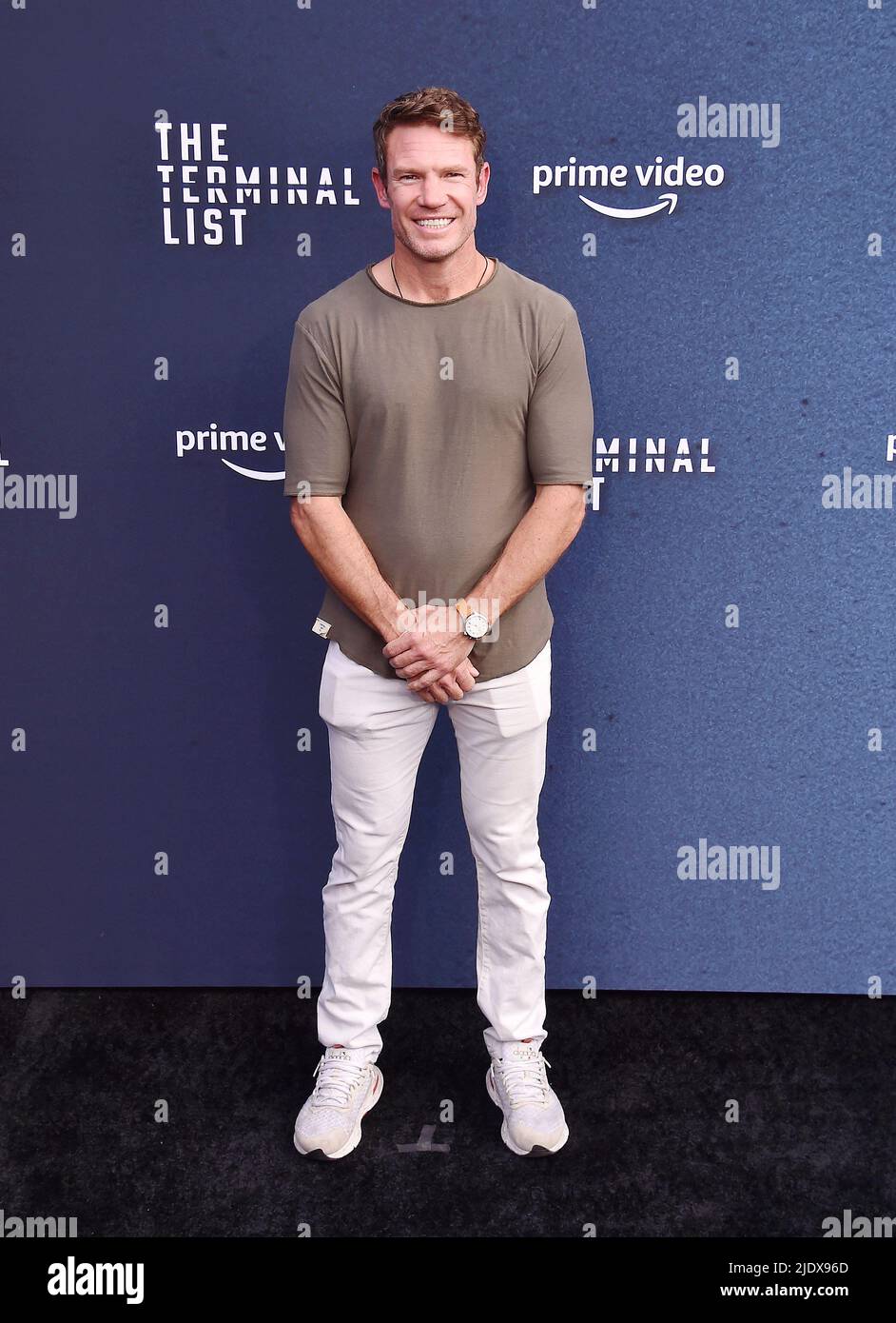 LOS ANGELES, CA - JUNE 22: Nate Boyer attends "The Terminal List" Los ...