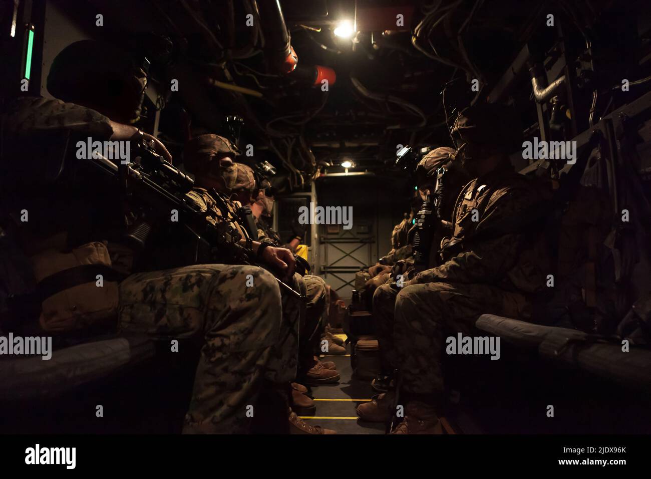 U.S. Marines with Marine Forces Special Operations Command conduct on ...