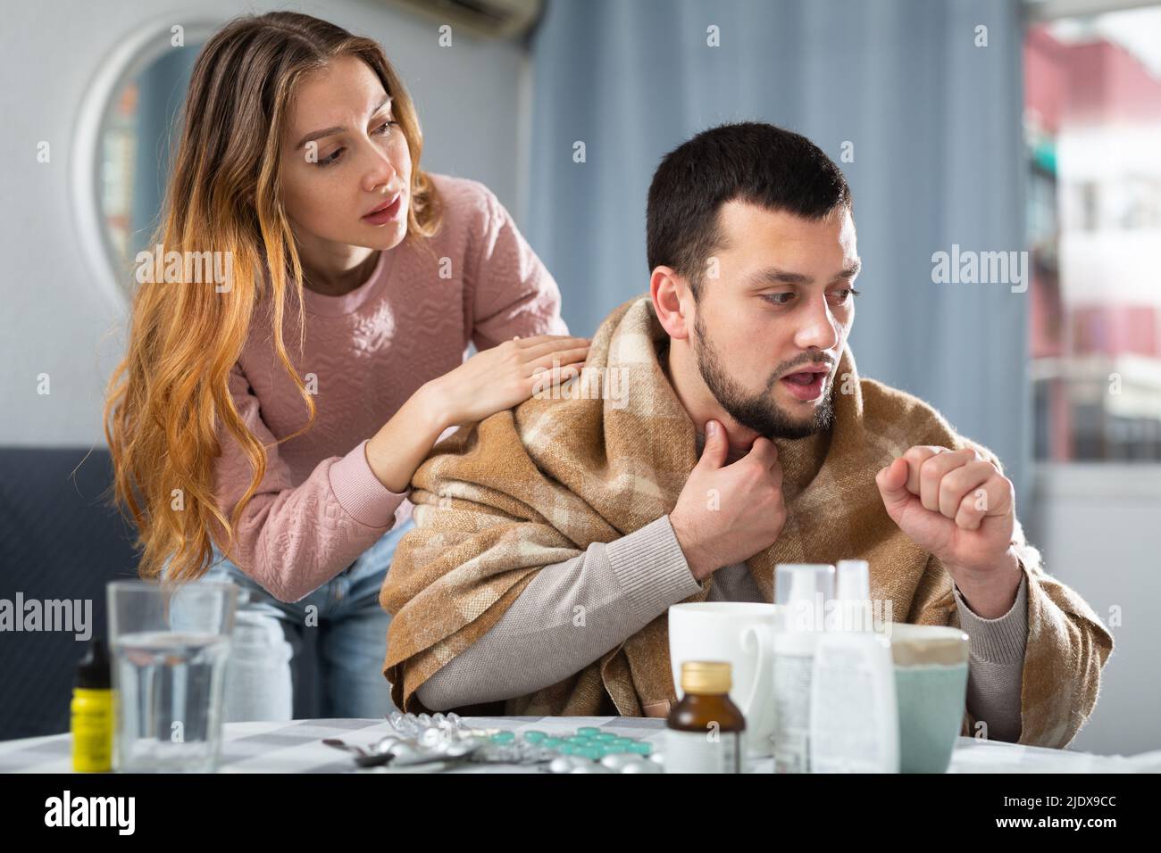 Comforting blanket hi-res stock photography and images - Alamy