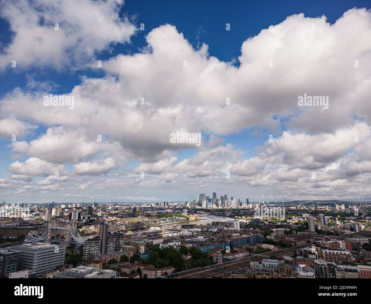 Aerial view sunrise over london hi-res stock photography and images - Alamy