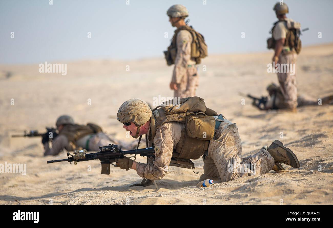 AL HAMRA, UNITED ARAB EMIRATES (June 19, 2022) – U.S. Marines assigned ...
