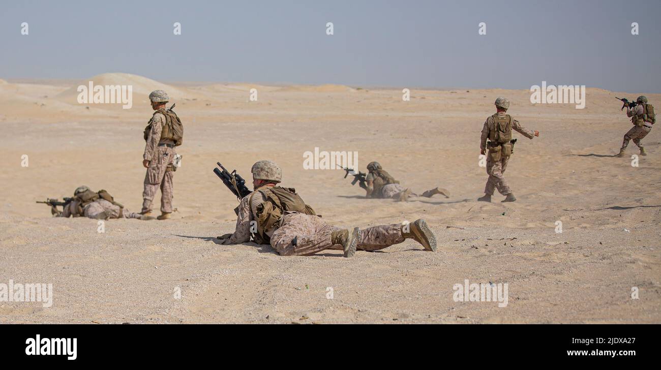 AL HAMRA, UNITED ARAB EMIRATES (June 18, 2022) – U.S. Marines assigned ...
