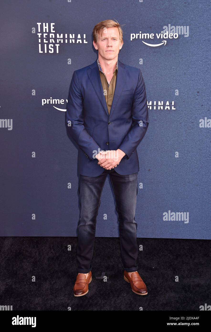 LOS ANGELES, CA - JUNE 22: Warren Kole attends "The Terminal List" Los ...