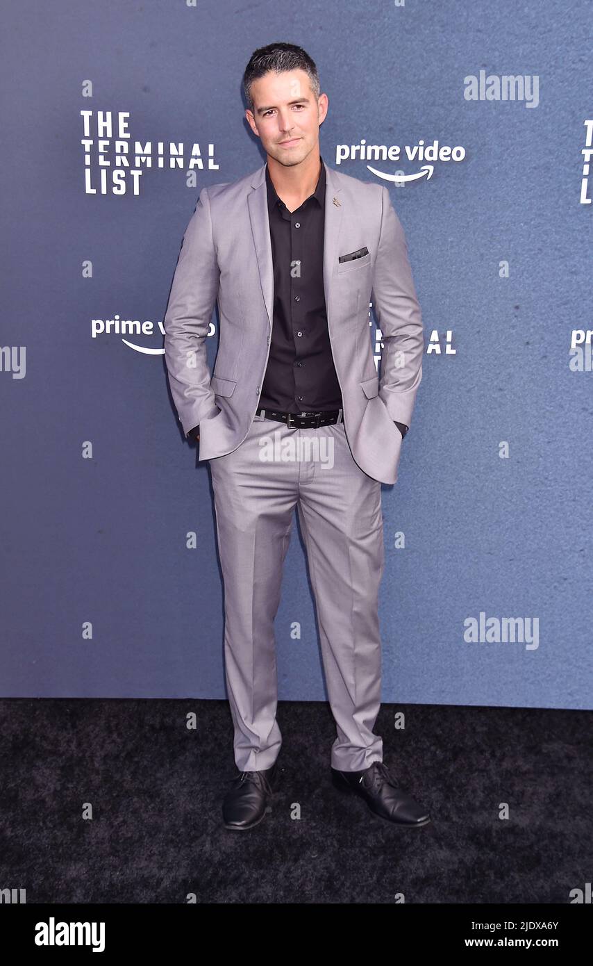 LOS ANGELES, CA - JUNE 22: Chris Alvarez attends "The Terminal List ...