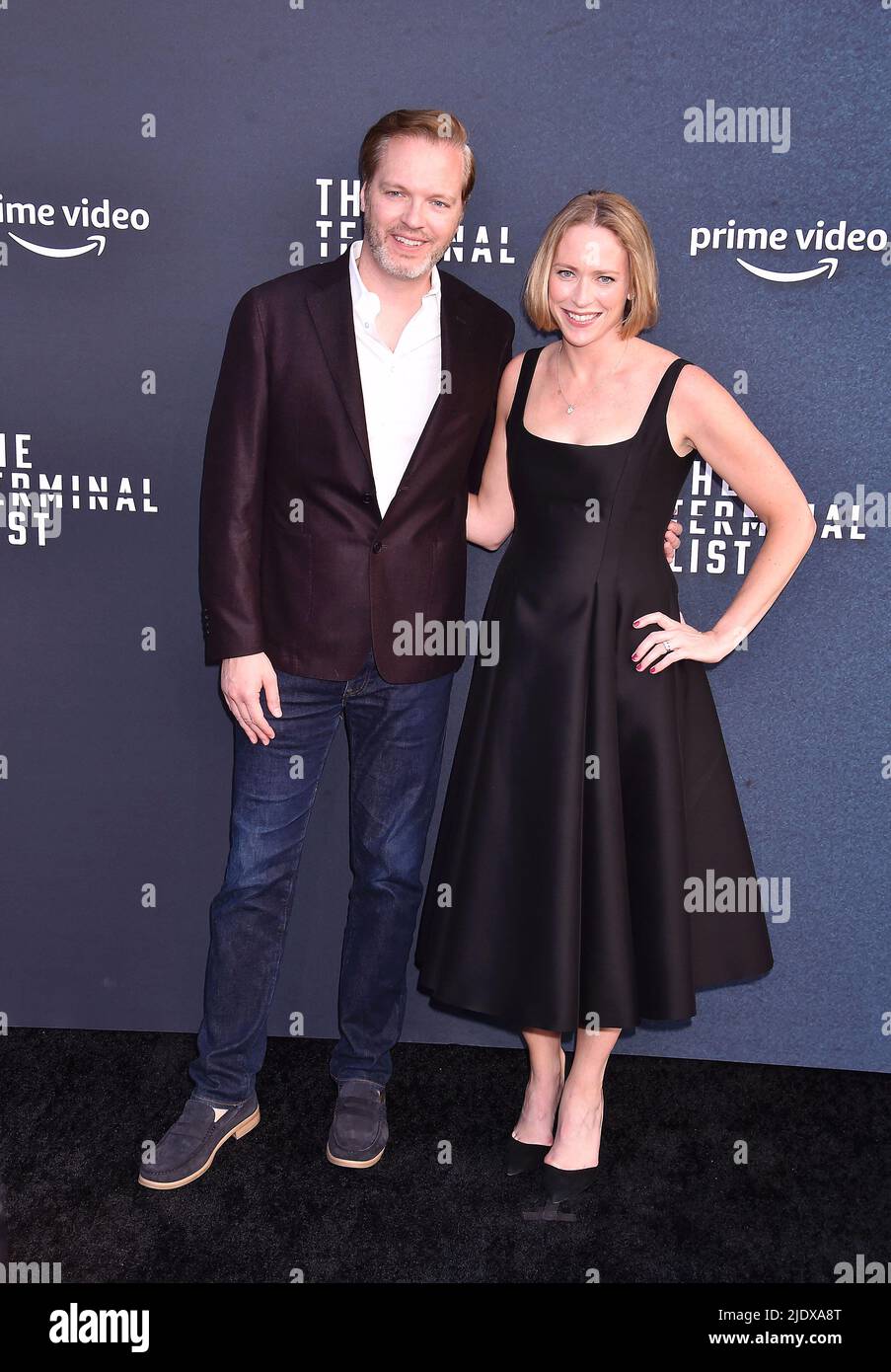 LOS ANGELES, CA - JUNE 22: (L-R) Marc Henderson and Elise Henderson ...