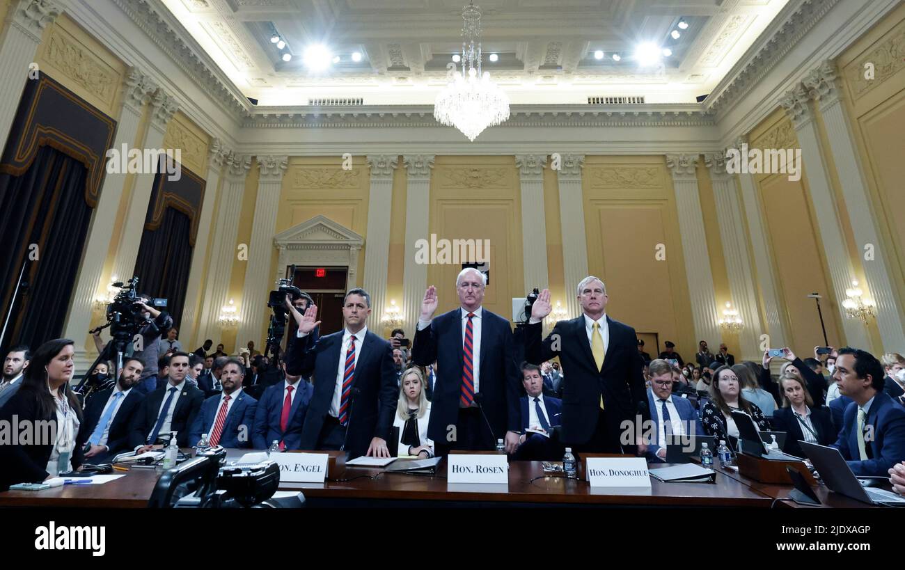 Washington, DC on June 23, 2022. Former Assistant U.S. Attorney General ...