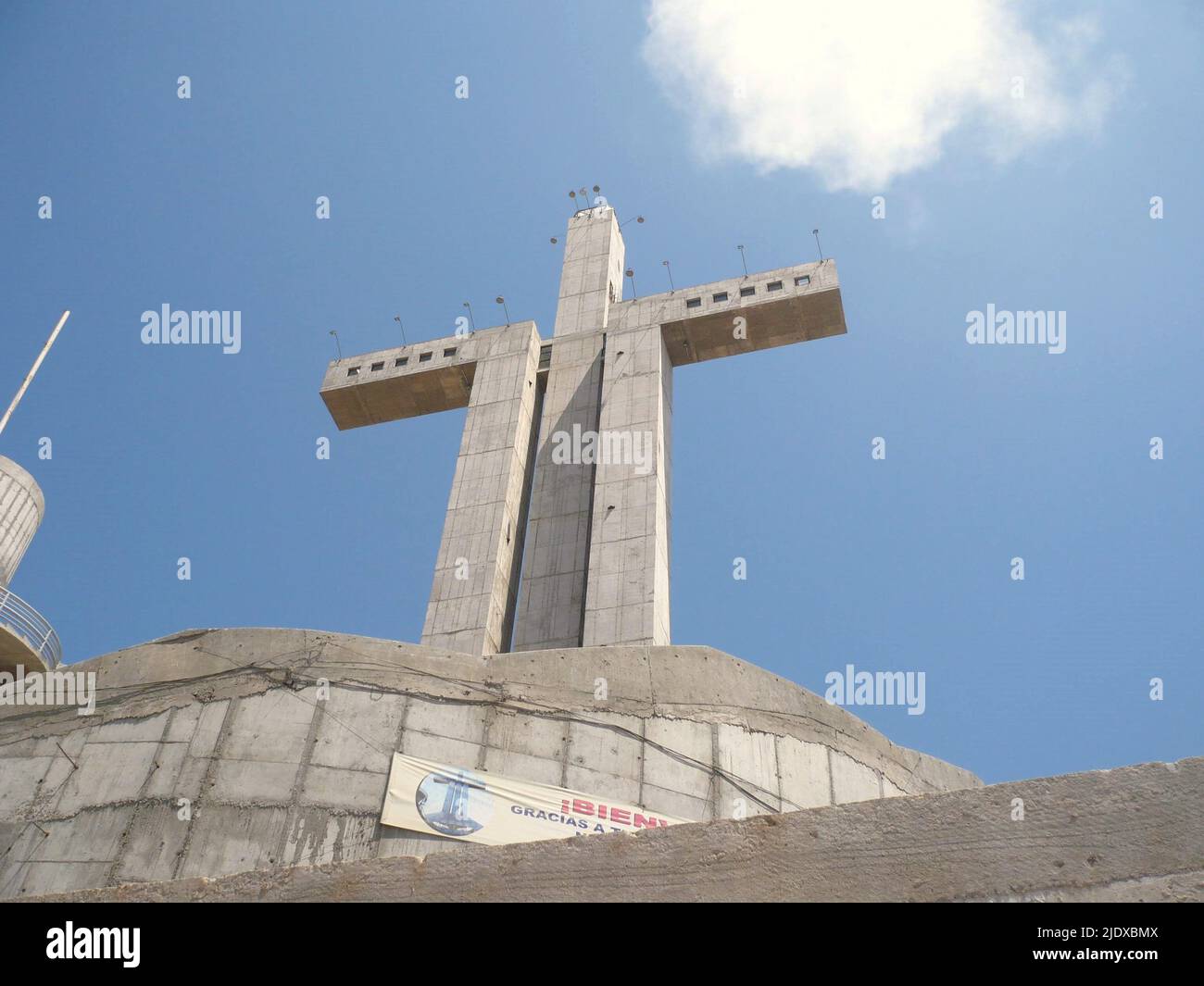 third millennium cross, Coquimbo, Chile Stock Photo - Alamy