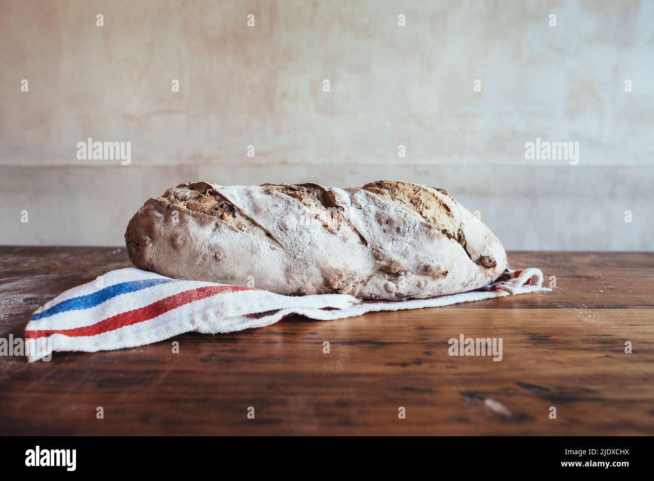 Country bread image hi-res stock photography and images - Alamy