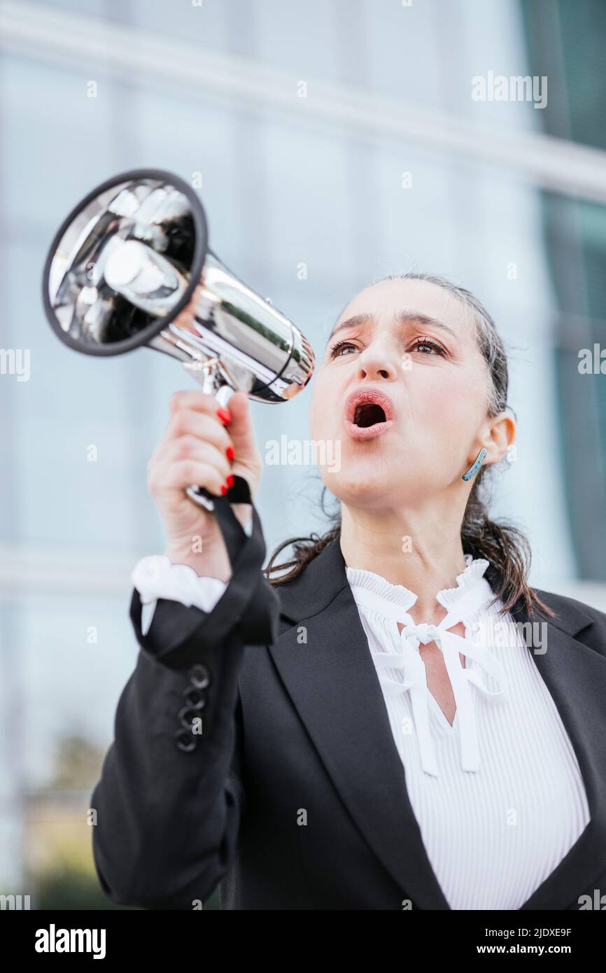 Speaking up to power hi-res stock photography and images - Alamy
