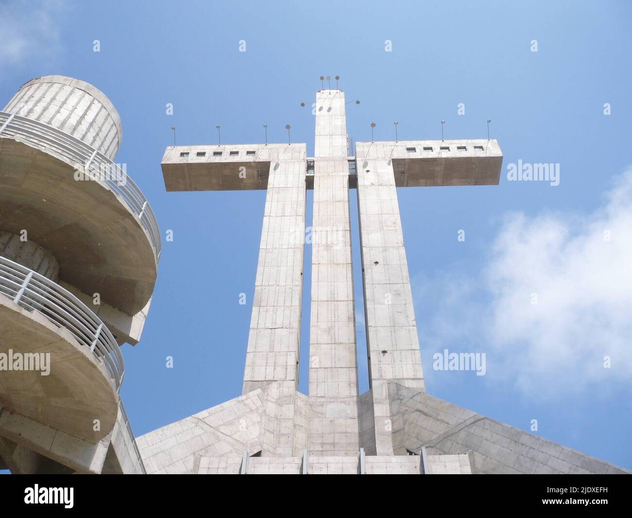 third millennium cross, Coquimbo, Chile Stock Photo - Alamy
