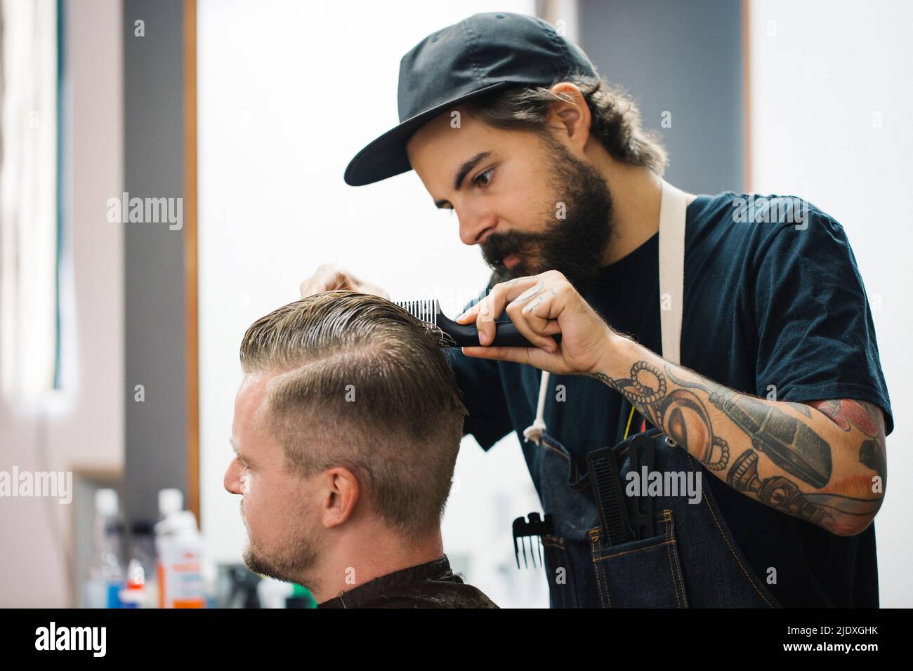 Barber shop equipment hi-res stock photography and images - Alamy