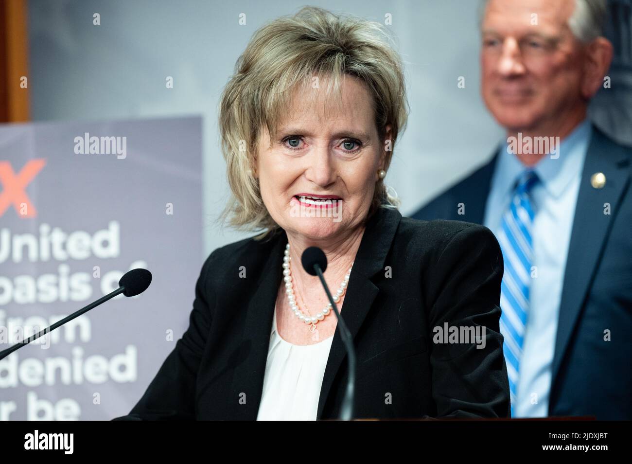 Washington, United States. 23rd June, 2022. U.S. Senator Cindy Hyde ...