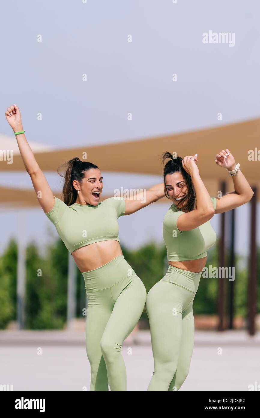 Cheerful dance hi-res stock photography and images - Alamy