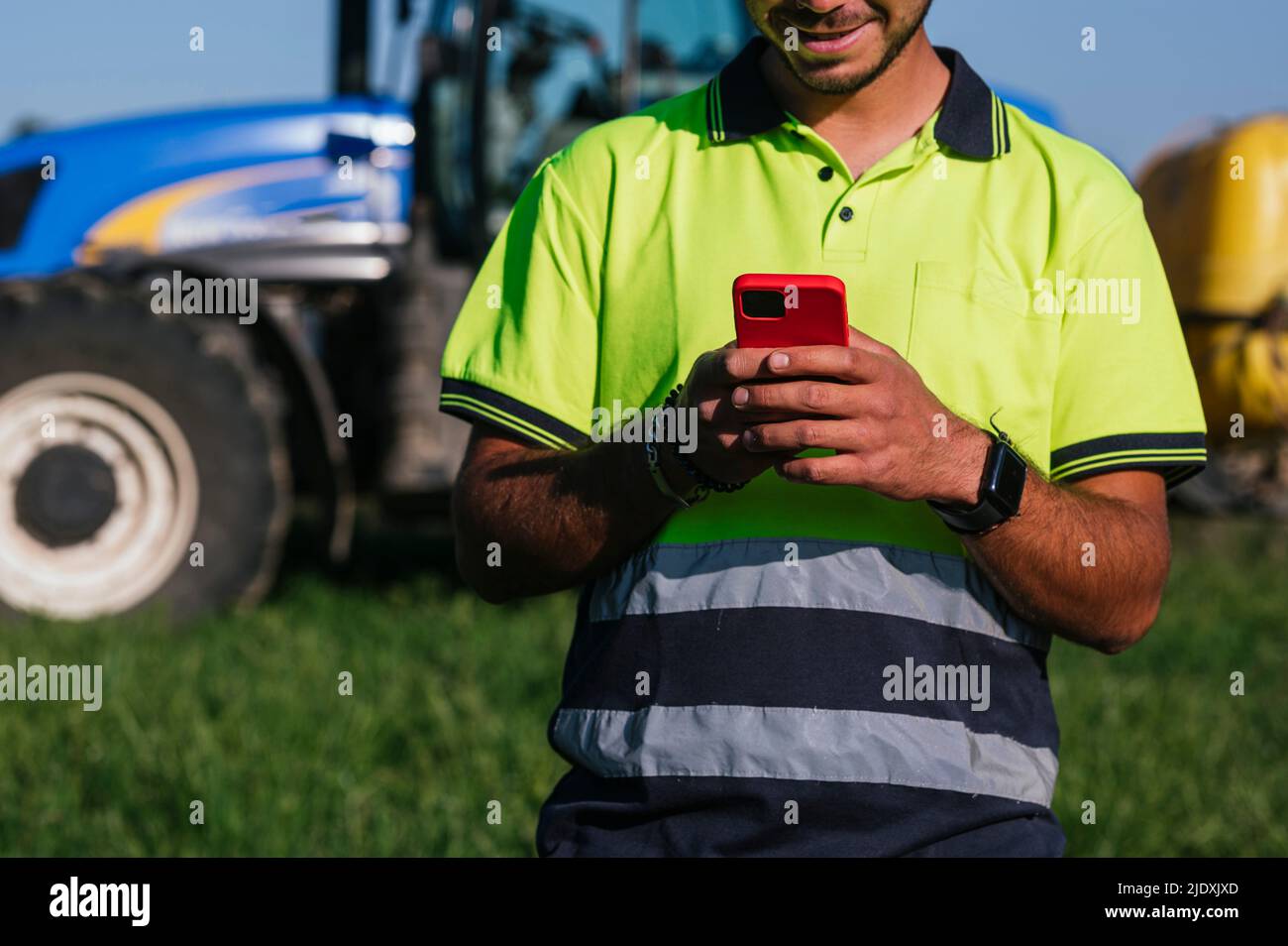 Smart tractor hi-res stock photography and images - Alamy