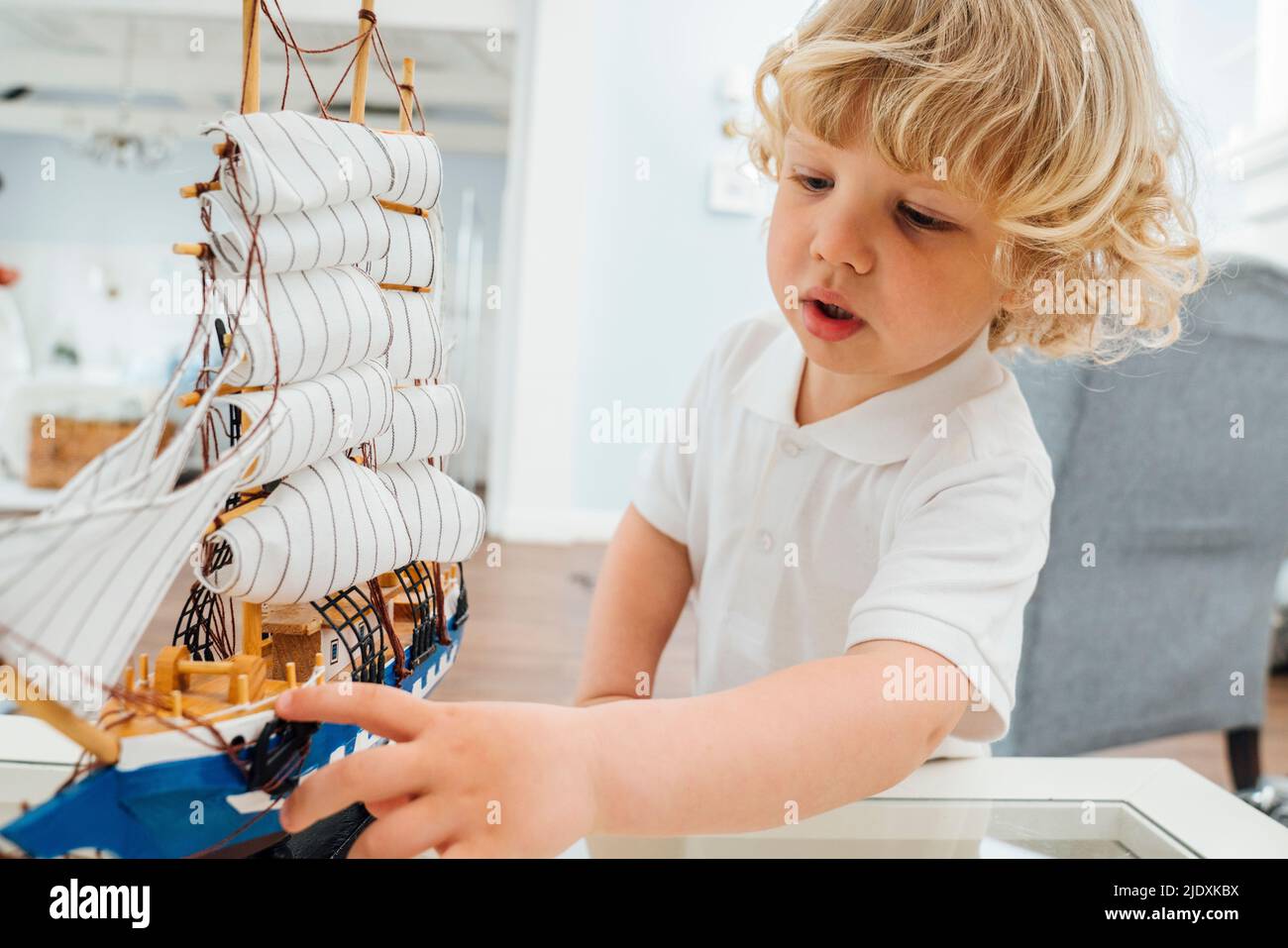 Playing toddlers hi-res stock photography and images - Alamy