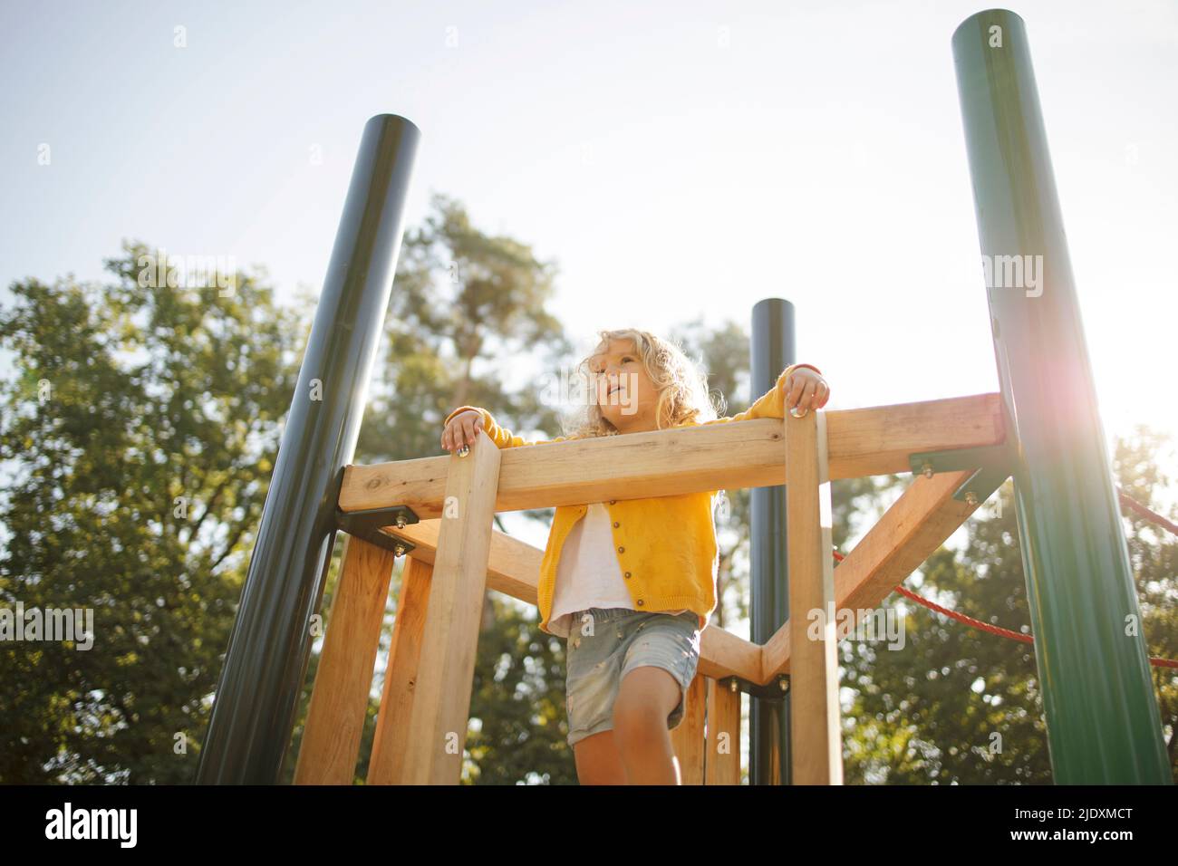 Sunny playground hi-res stock photography and images - Alamy