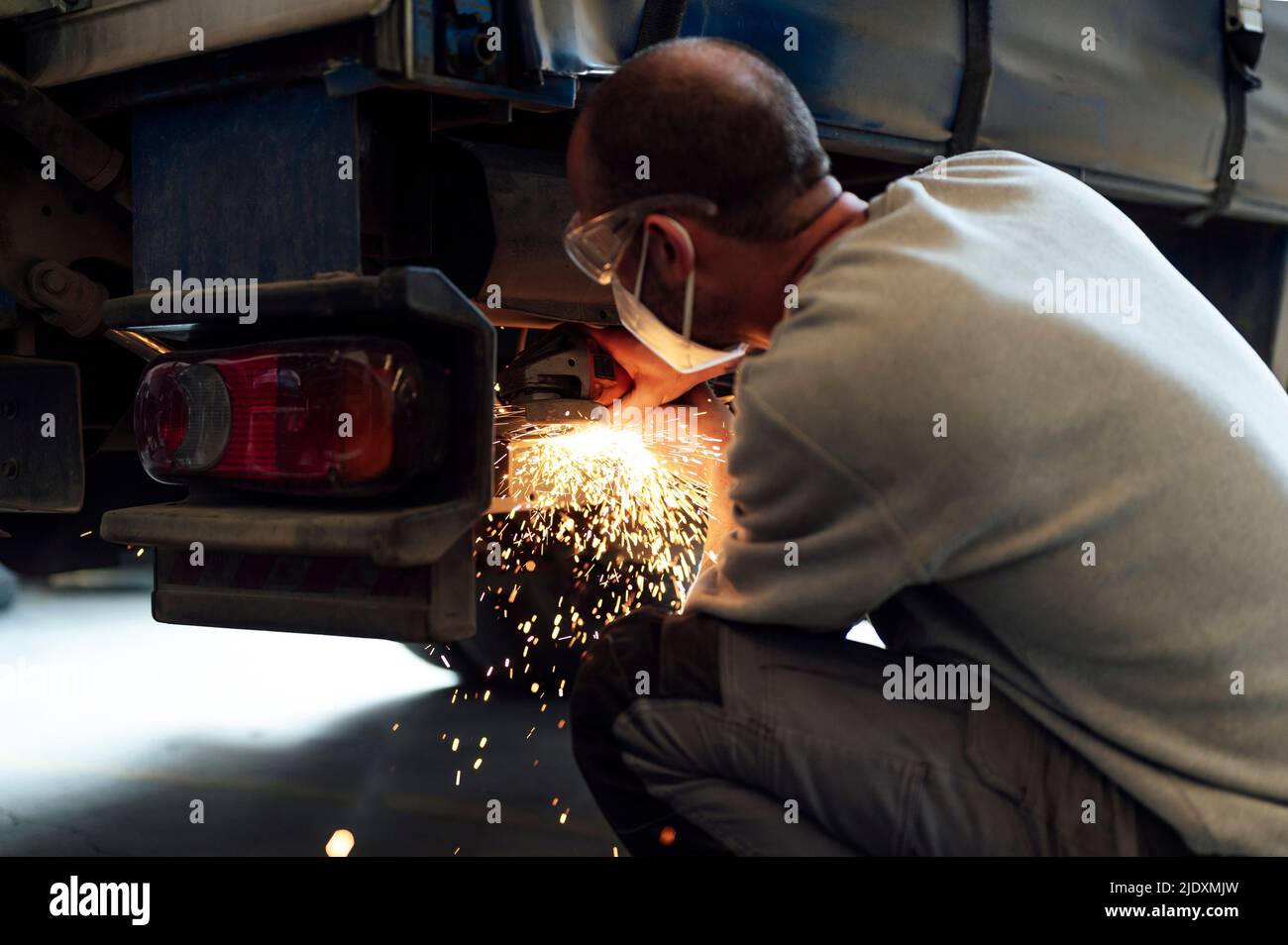 Cutting car hi-res stock photography and images - Alamy