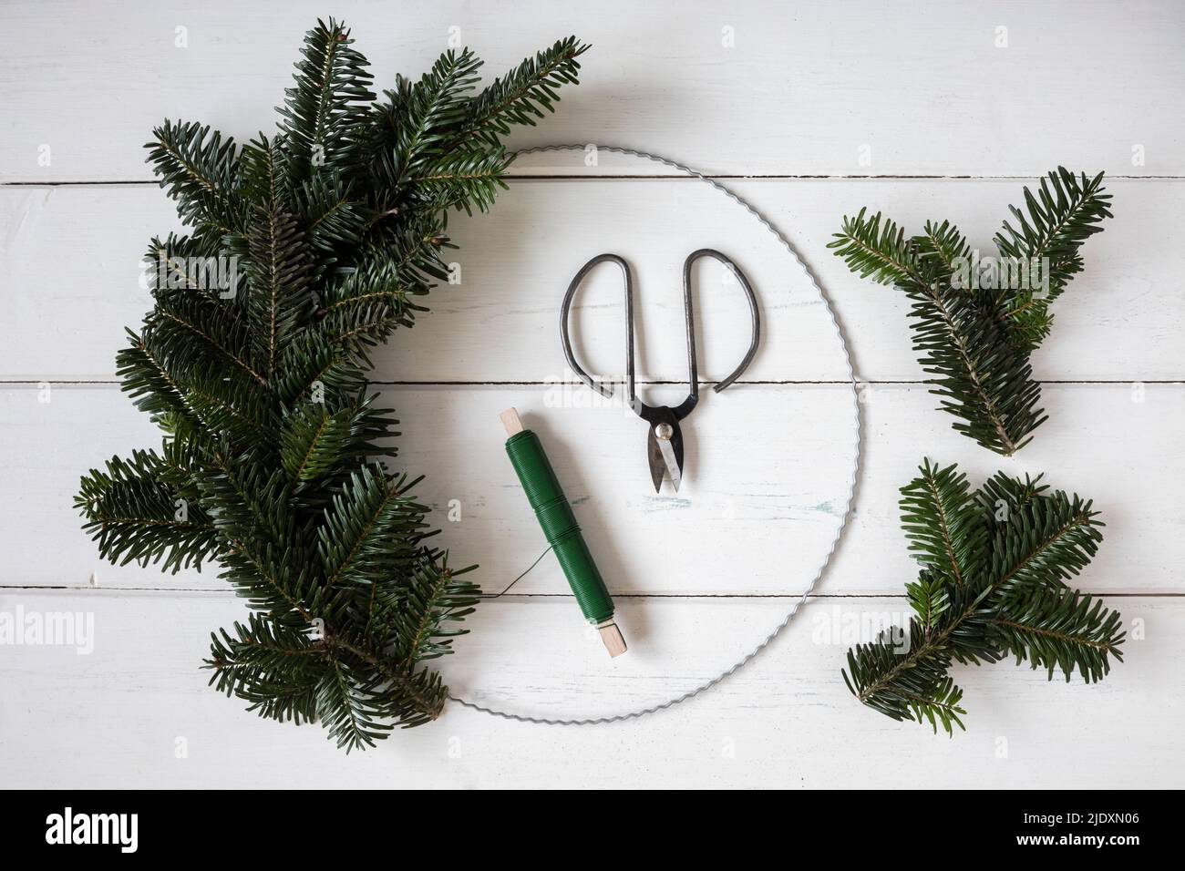 Thread and spruce twigs hi-res stock photography and images - Alamy