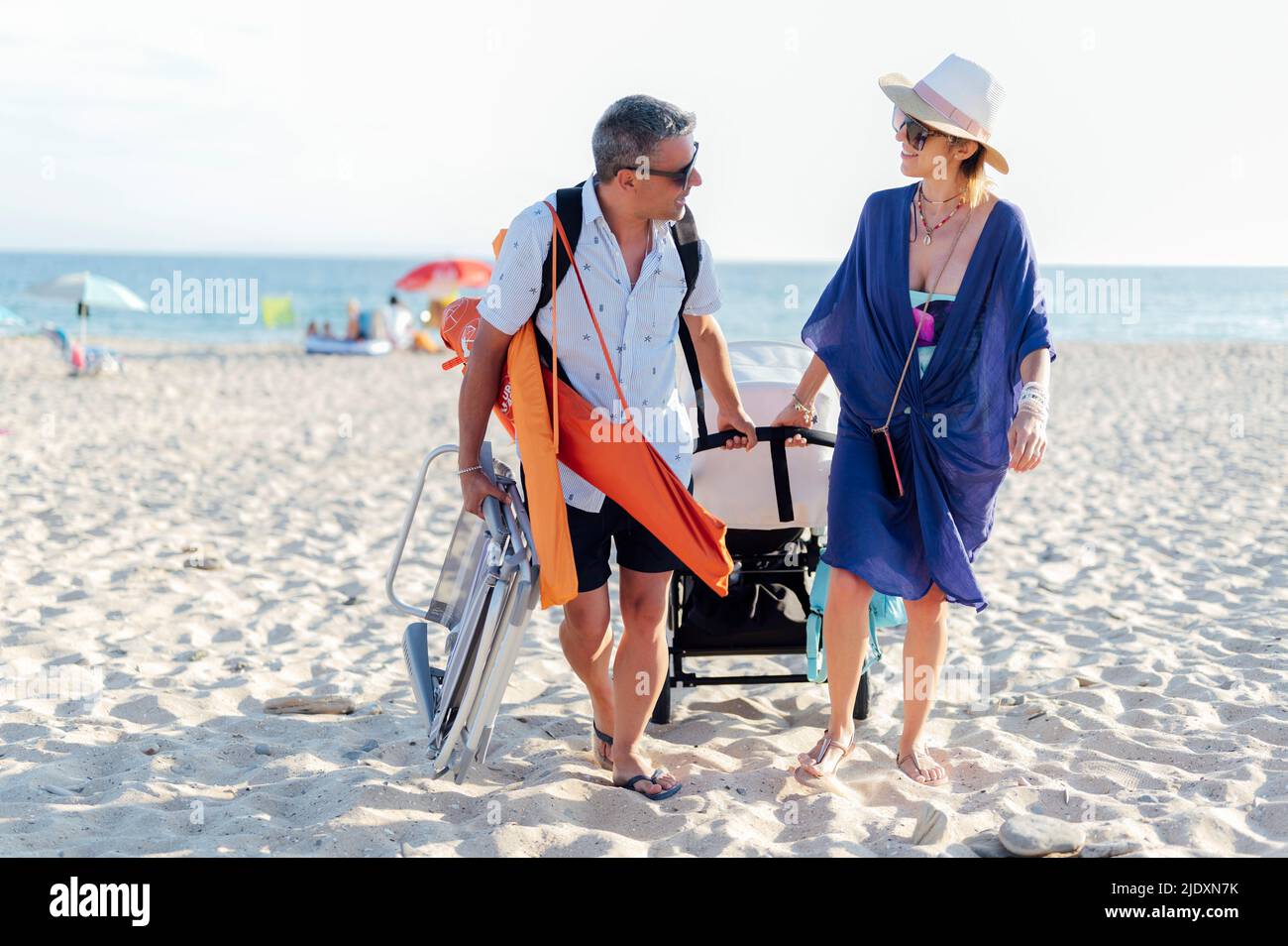 Pulling stroller hi-res stock photography and images - Alamy